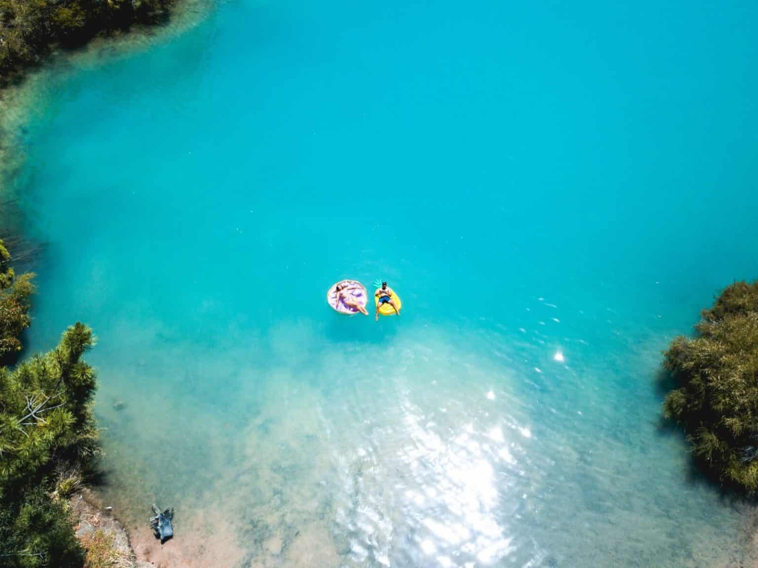Black Diamond Lake WA - Our guide to Western Australia's blue lake