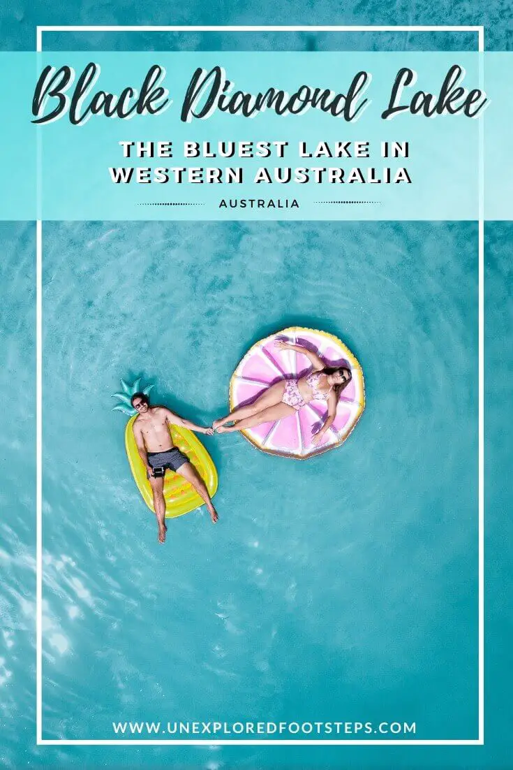 Black Diamond Lake WA - Our guide to Western Australia's blue lake