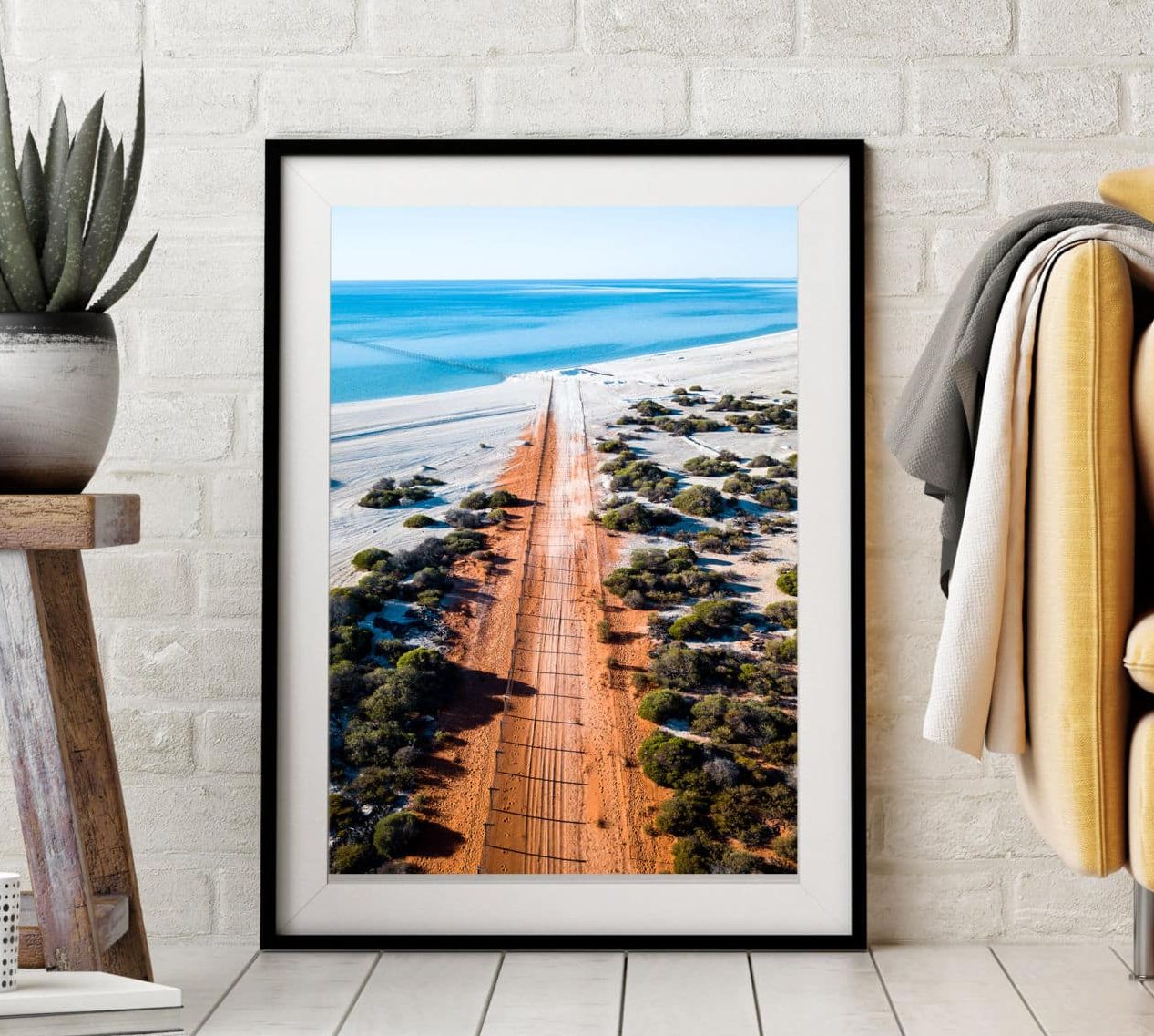 20 Shell Beach WA - Drone Print - Unexplored Footsteps